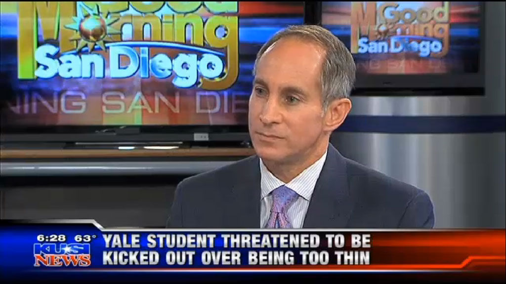 Yale Student threatened to be kicked out over being too thin